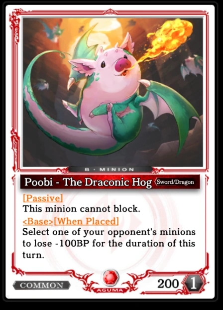Poobi - The Draconic Hog | Zenonzard Wiki | Fandom