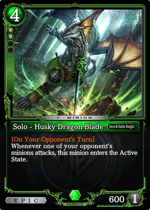 Solo - Husky Dragon Blade | Zenonzard Wiki | Fandom