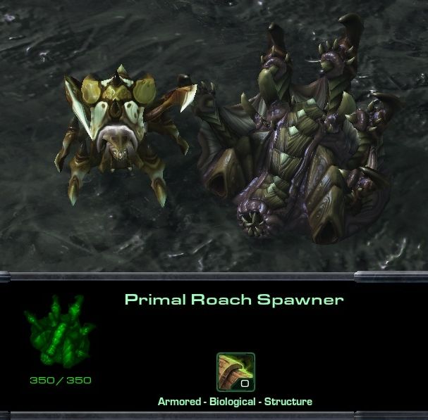 Primal Roach Spawner | Zerg Hex Fanpage Wiki | Fandom