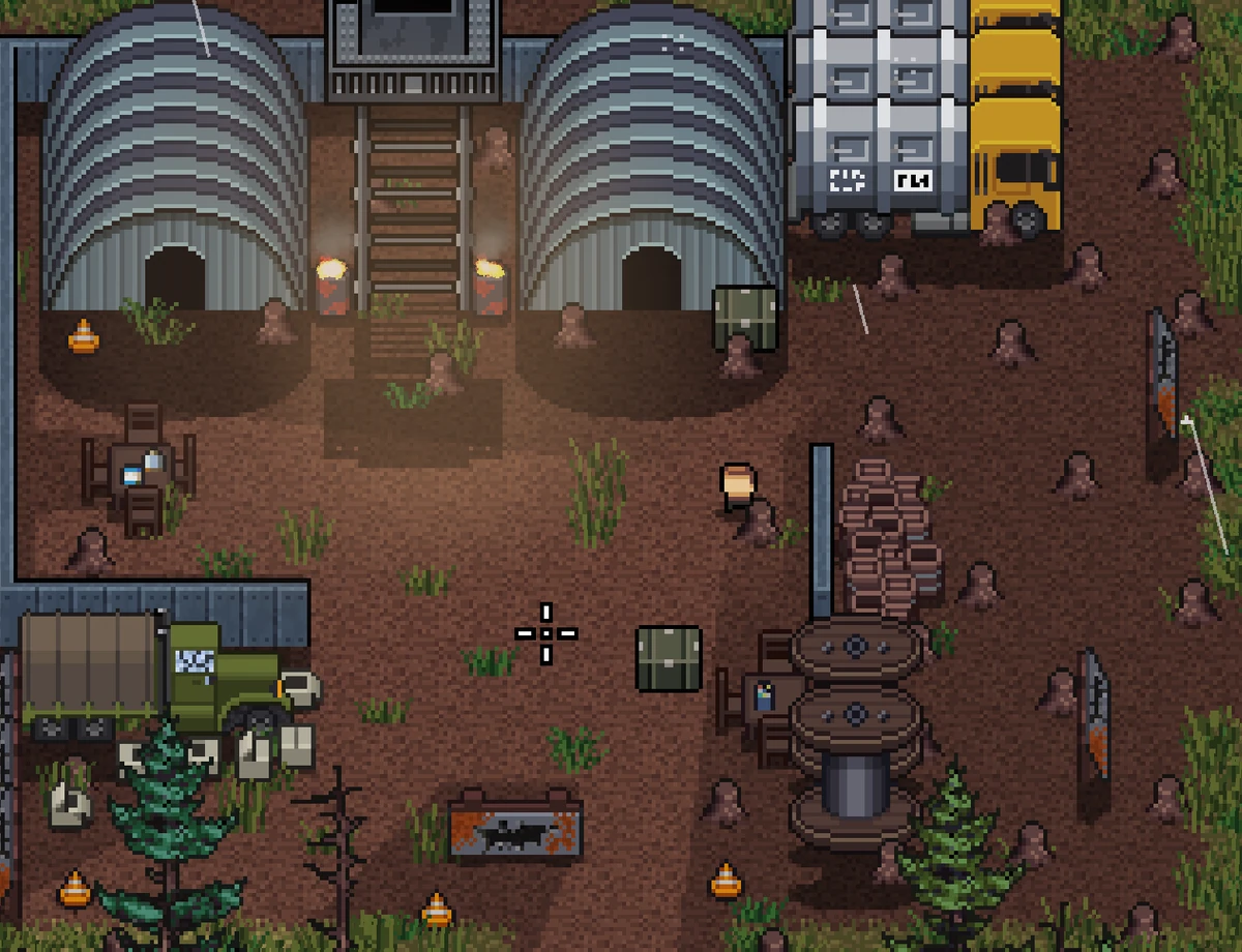 Green army outpost | Zero Sievert Wiki | Fandom