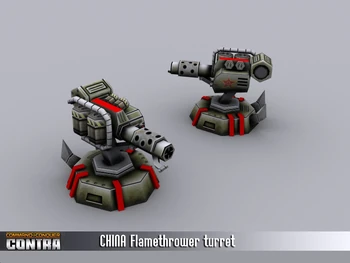 Flamethrower Turret | Contra Wiki | Fandom