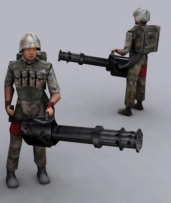 Minigunner | Contra Wiki | Fandom