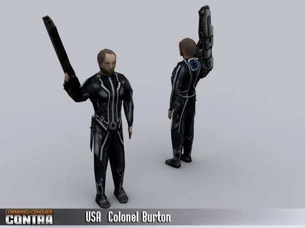 Colonel Burton | Contra Wiki | Fandom