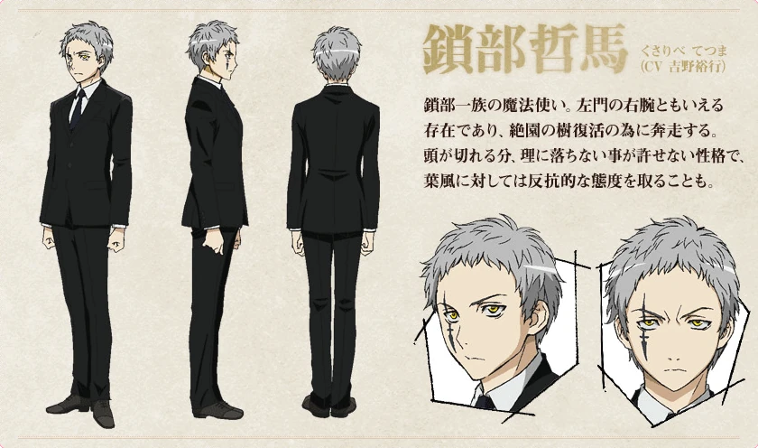 Tetsuma Kusaribe | Zetsuen no Tempest Wiki | Fandom