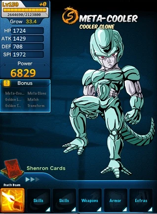 Instruction of Meta-Cooler | ZfightersMobileGame Wikia | Fandom