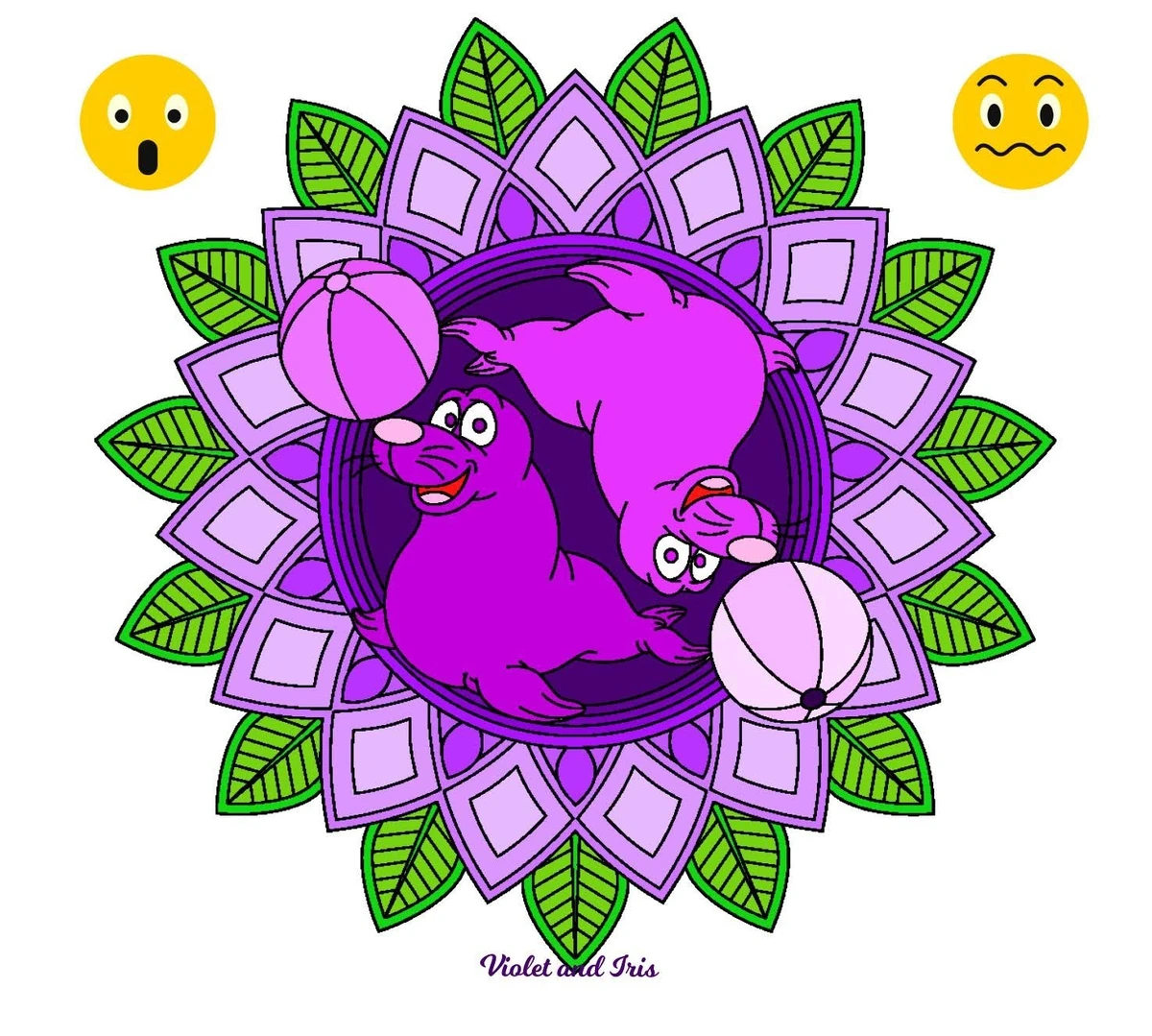 Violet and Iris | Zhu Zhu Pets Fanon Wiki | Fandom