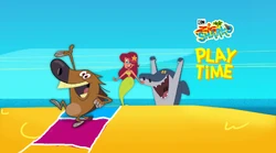 Zig Sharko Animated Foot Scene Wiki Fandom Powered