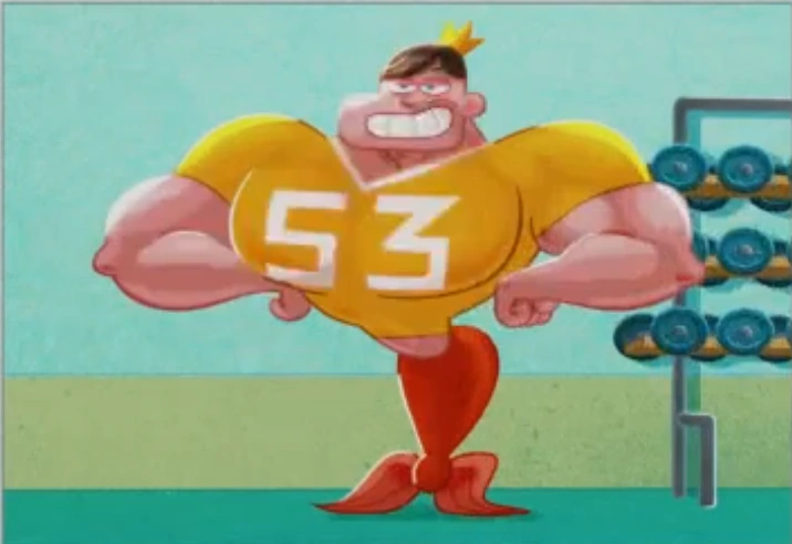 Zig And Sharko Muscle