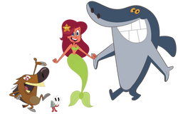 Zig and sharko cartoon store