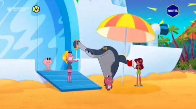 Sunburn/Gallery | Zig & Sharko Wiki | Fandom