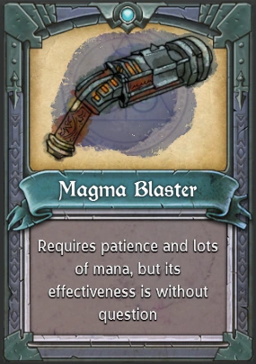 Magma Blaster | Ziggurat Wiki | Fandom