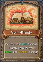 Spell Affinity | Ziggurat Wiki | Fandom