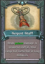 Serpent Staff | Ziggurat Wiki | Fandom