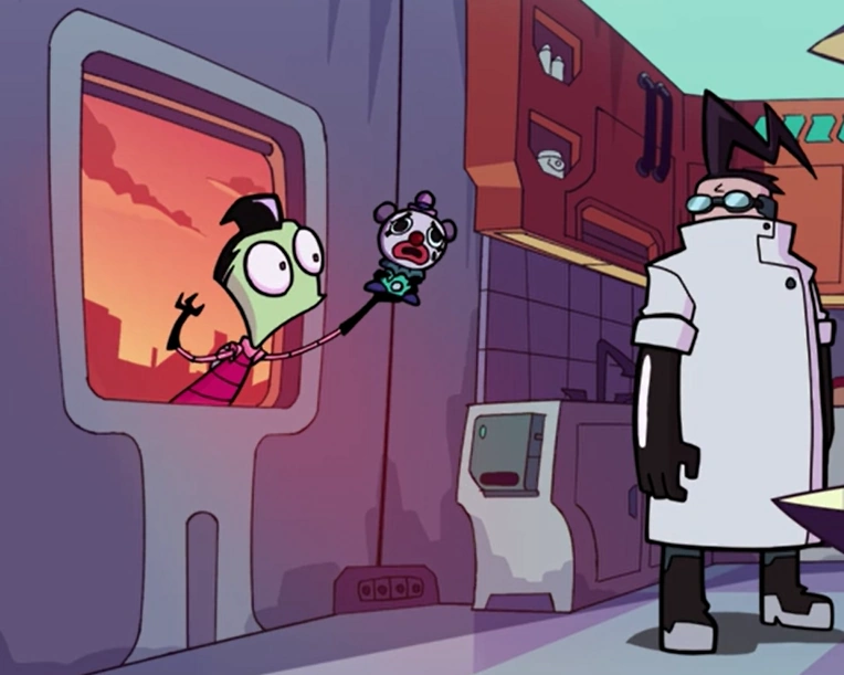 Invader Zim Ollamh Membrane Invader Zim Gaz And Zim