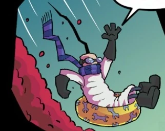 Invader Zim Professor Membrane Toast