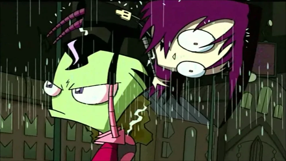 Invader Zim Gaz En Zim Kus