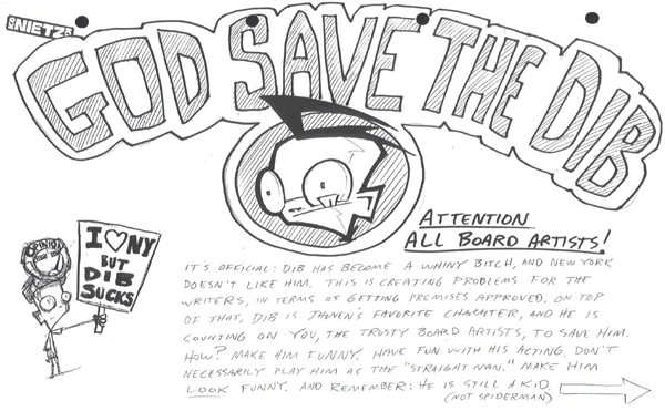 God Save the Dib | Invader ZIM Wiki | Fandom