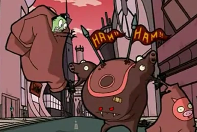 Envahisseur Zim Professeur Membrane Toast Membrane Labs | Invader ZIM