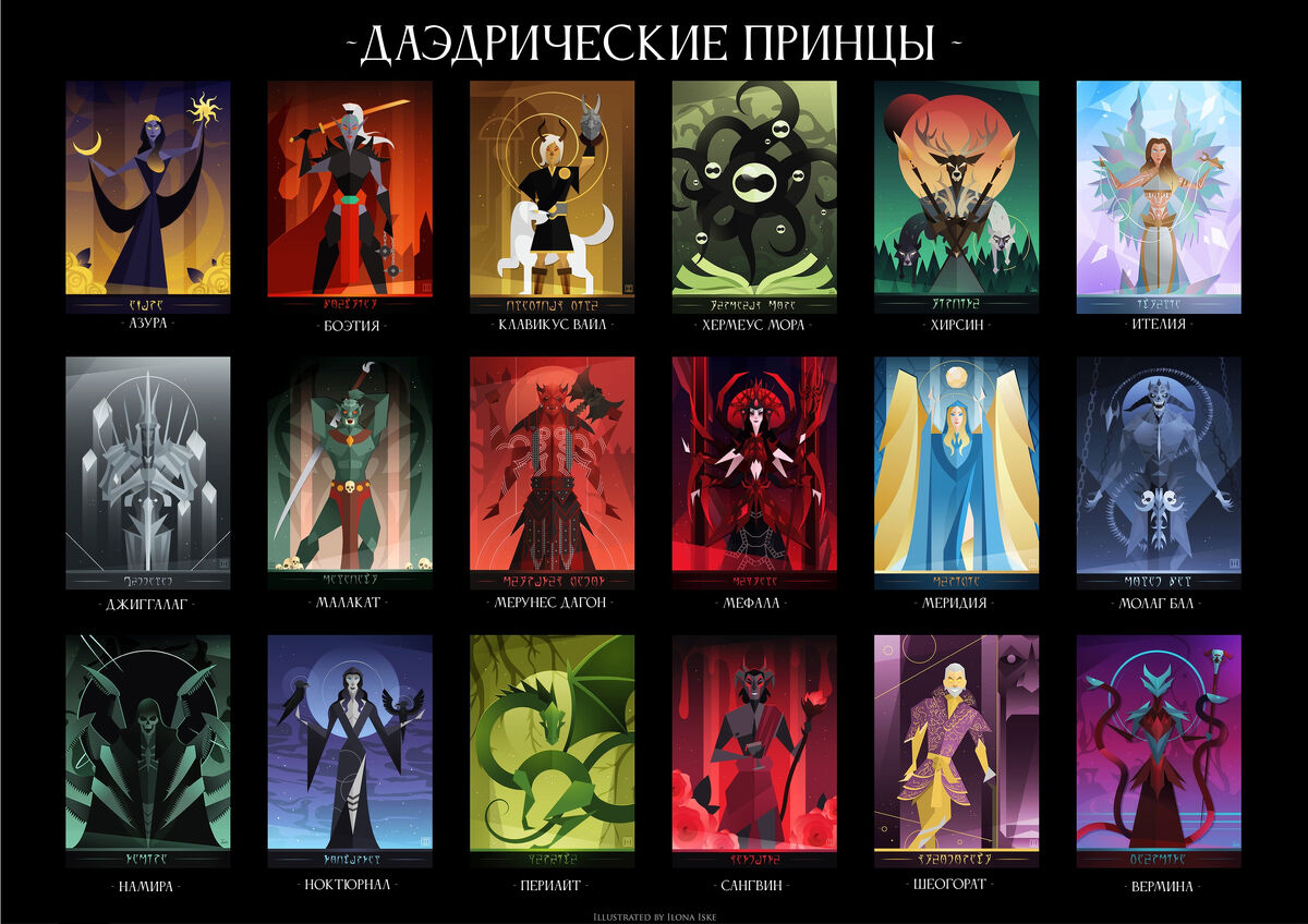 Даэдрические принцы Злодеи вики Fandom