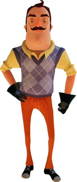 Сосед (Hello Neighbor BETA) | Злодеи вики | Fandom