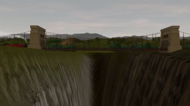 Sodor Suspension Bridge | Zman And Friends Wiki | Fandom