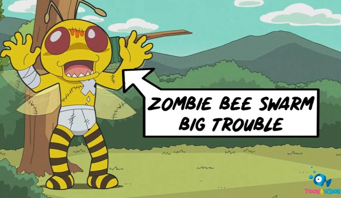 Zombie Bee Swarm | Zo Zo Zombie Wiki | Fandom