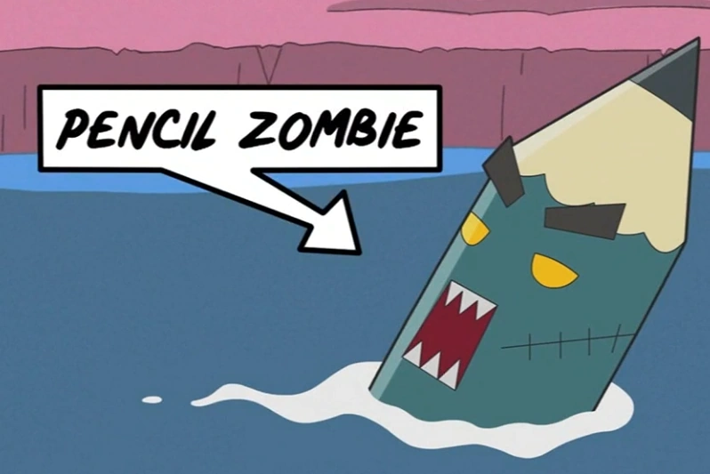 Pencil Zombie | Zo Zo Zombie Wiki | Fandom