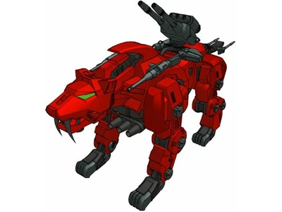 Saber Tiger | Zoids Wiki | Fandom
