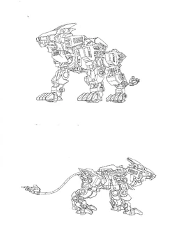 coloring pages zoids