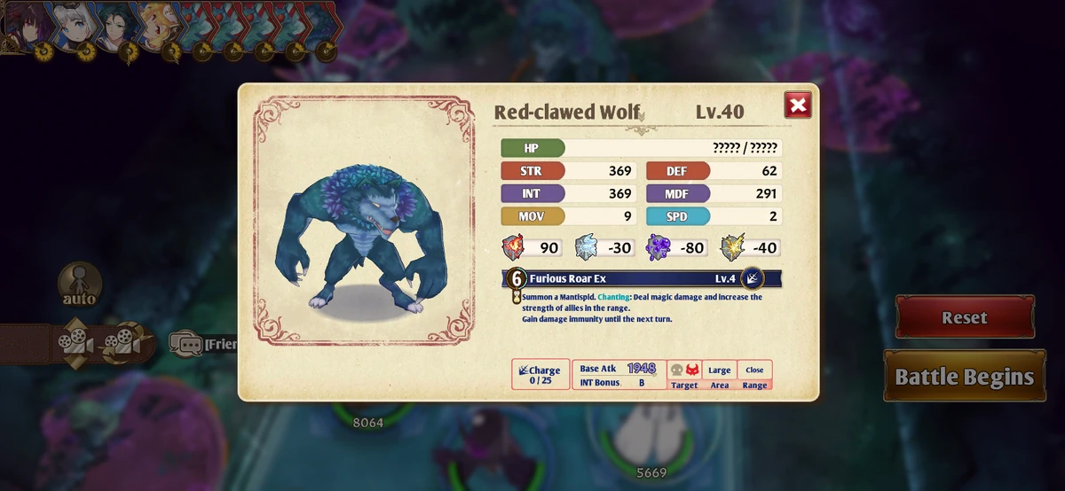 Red-clawed Wolf 3 (Ranking Challenge) | Zold:out Wiki | Fandom