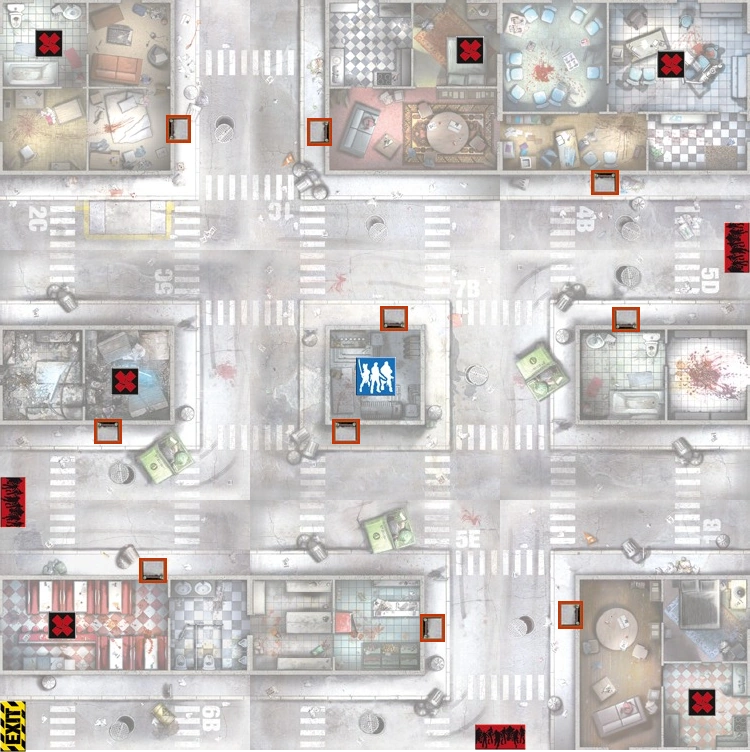 Mission 01 City Blocks | Zombicide Wiki | Fandom