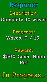 Beginner | Zombie Attack Roblox Wiki | Fandom