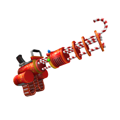 Candy Cane Minigun | Zombie Attack Roblox Wiki | Fandom