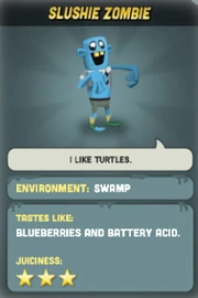 Slushie Zombie | Zombie Catchers Wiki | Fandom