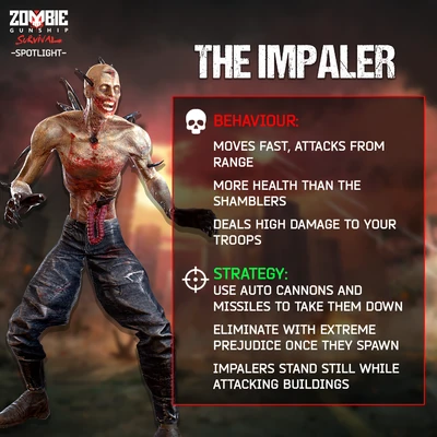 Impaler | Zombie Gunship Survival Wiki | Fandom
