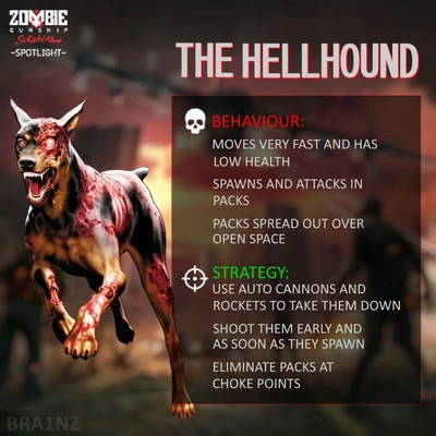 Hellhound | Zombie Gunship Survival Wiki | Fandom