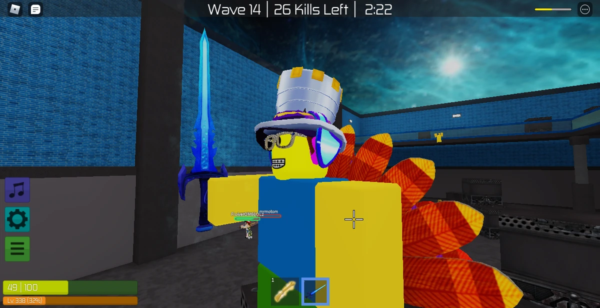 Epic Blue Sword | Zombie Rush ROBLOX Wiki | Fandom
