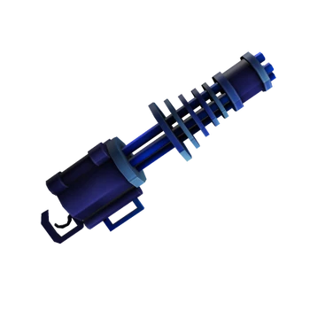 Blue Minigun | Zombie Rush Wiki | Fandom