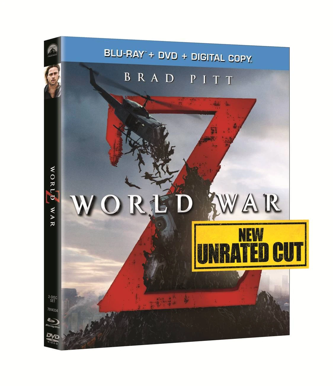 World War Z Dvd Front Cover