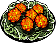 Fireball Spaghetti | Zombie Cafe Wiki | Fandom