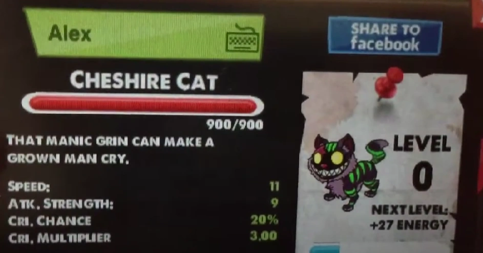 Cheshire Cat | Zombie Cafe Wiki | Fandom