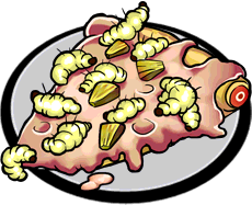 Lavaian Maggot Pizza | Zombie Cafe Wiki | Fandom