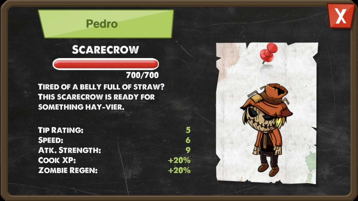 Scarecrow | Zombie Cafe Wiki | Fandom