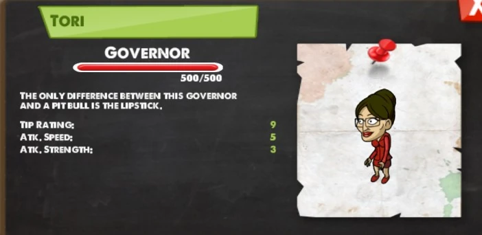 Governor | Zombie Cafe Wiki | Fandom