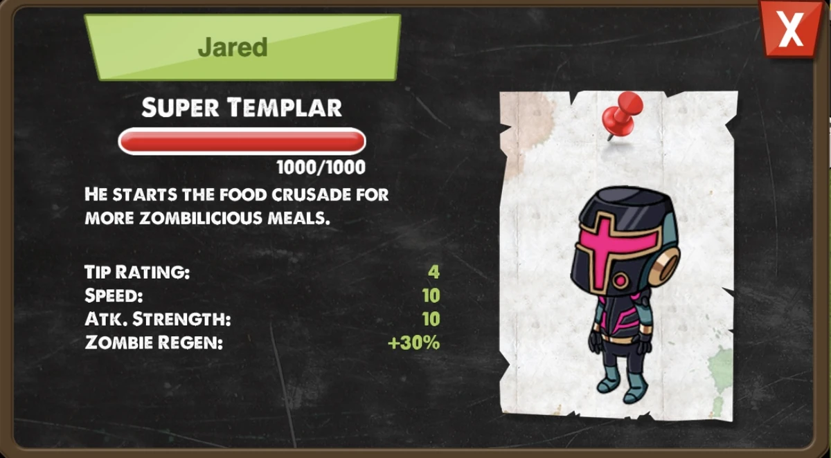 Super Templar | Zombie Cafe Wiki | Fandom