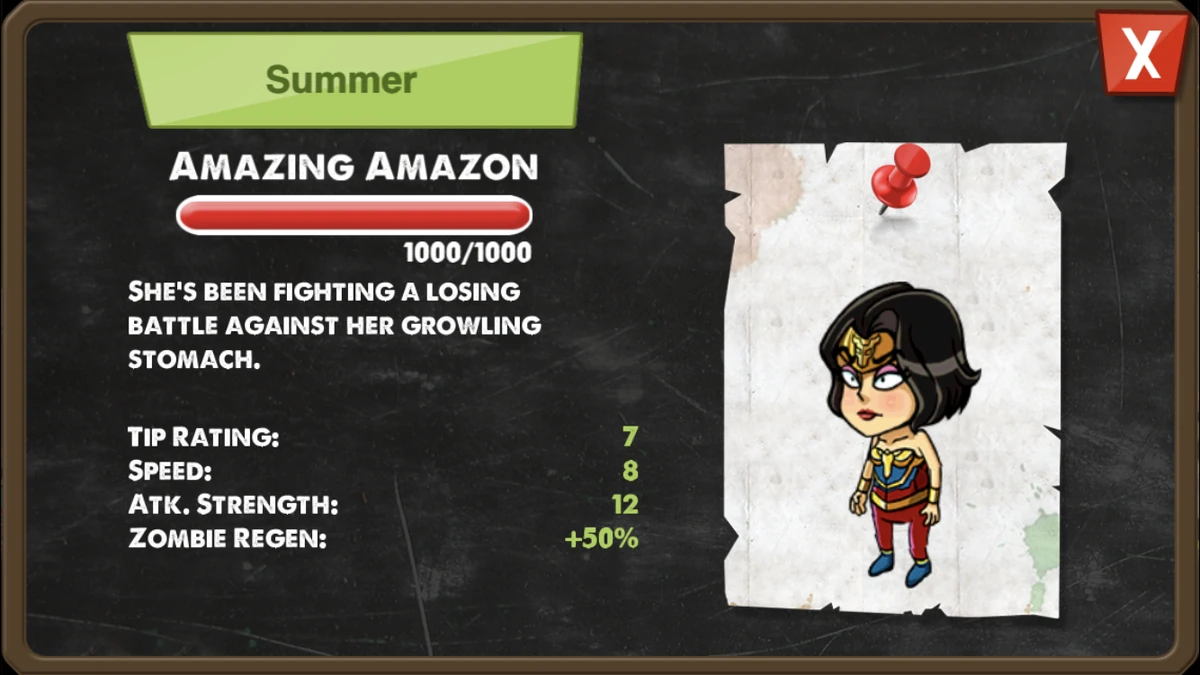 Amazing Amazon | Zombie Cafe Wiki | Fandom
