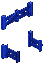 Blue Fence Gate | Zombie Farm Wiki | Fandom