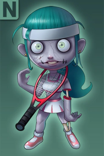 Tennis Player♀ | Zombie Jombie Wiki | Fandom
