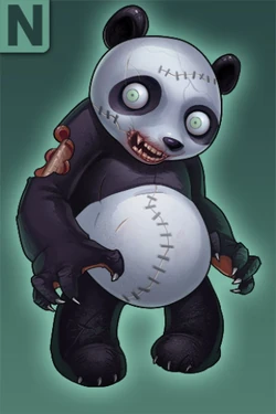 Zombie Panda Wallpaper