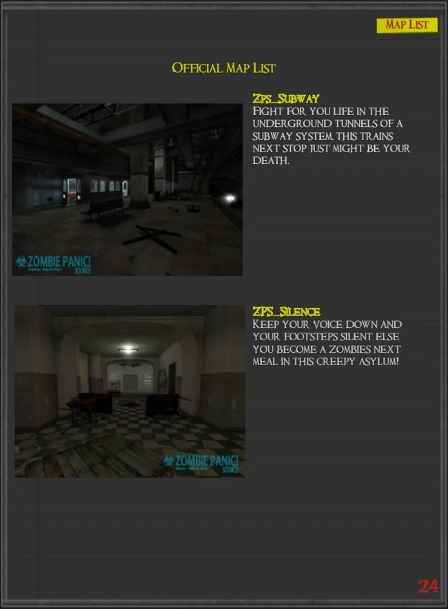 The Zombie Panic: Source Manual | Zombie Panic Wiki | Fandom